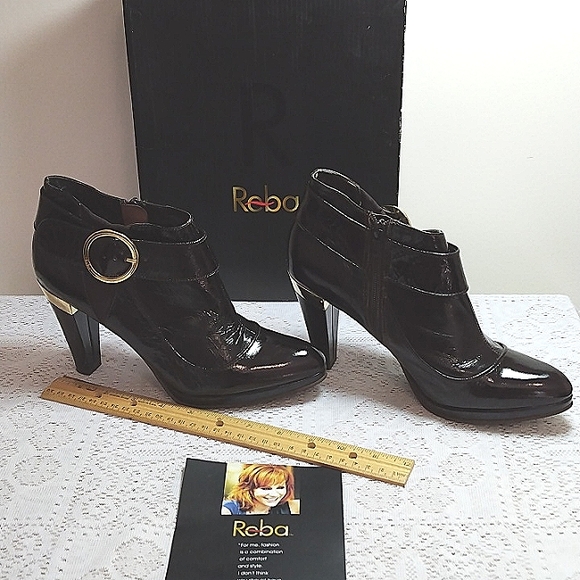 Reba | Shoes | Reba Ankle Boots Great Condition Chocolate Brown Almost ...
